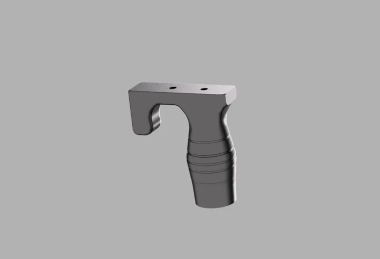 Details - Vertical Foregrip MP5K Style M-lok - GunCAD Index